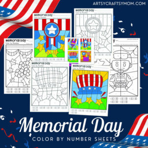 20 Fun Color by Number Printables for Kids